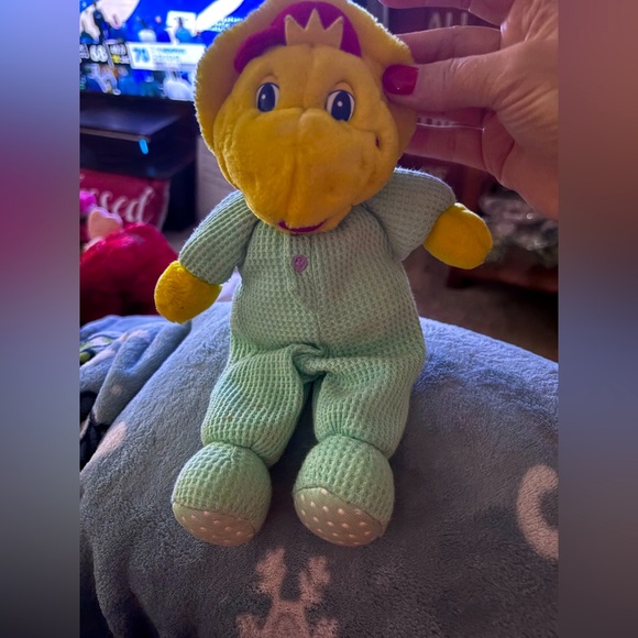 Lyons | Toys | Barney Bedtime Bj The Dinosaur Plush In Phs 8 | Poshmark